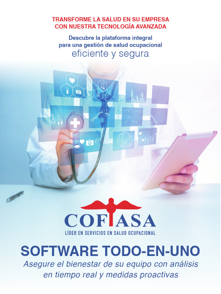 COFASA SOFTWARE Info | PDF | Biometría | Seguridad y salud ocupacional