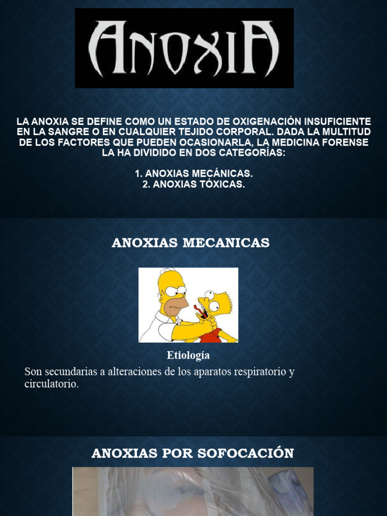 Anoxias | PDF | Ozono | Monóxido de carbono