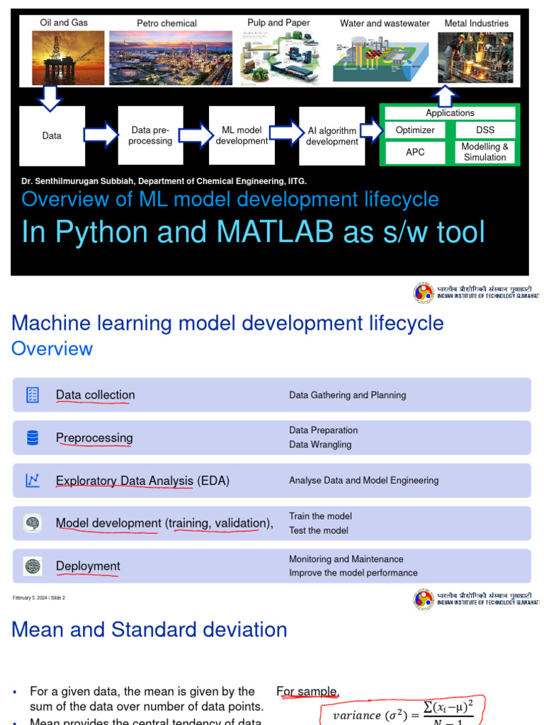 L3 Overview of ML Model Development Lifecycle-1 | PDF | Standard Score ...