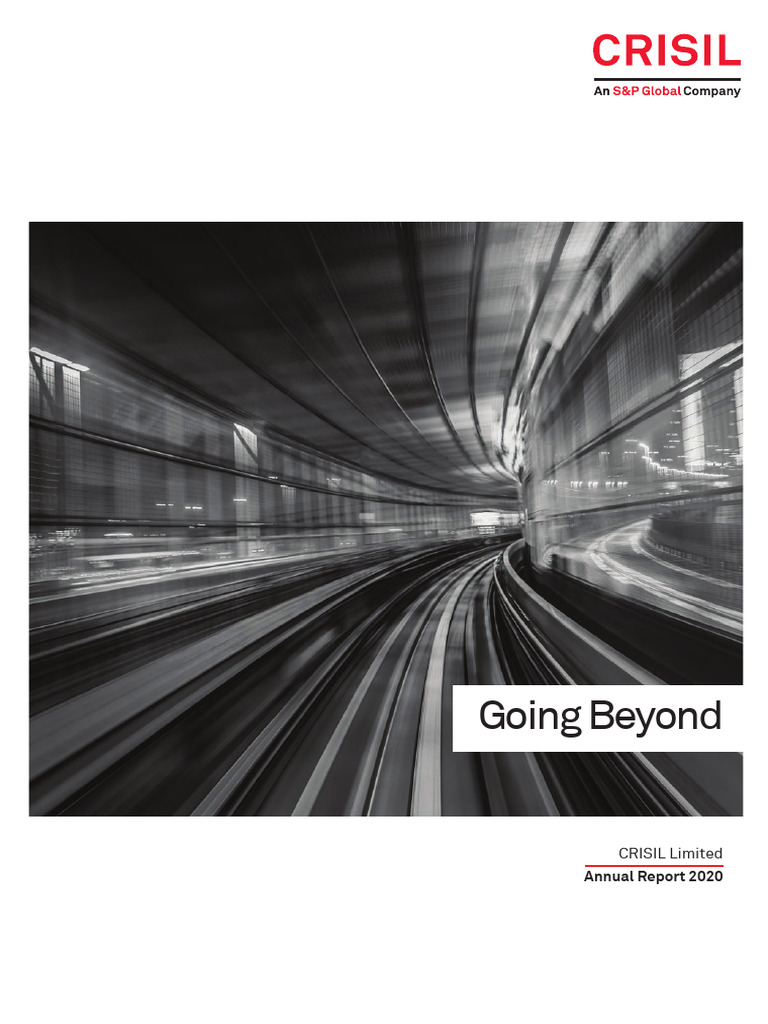 Crisil Annual Report 2020 | PDF | Reserve Bank Of India | Dividend