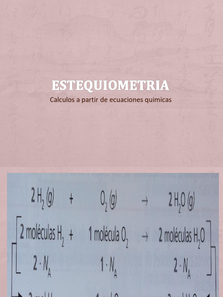 Cálculos Estequiométricos Básicos | PDF | Ciencia y matemáticas
