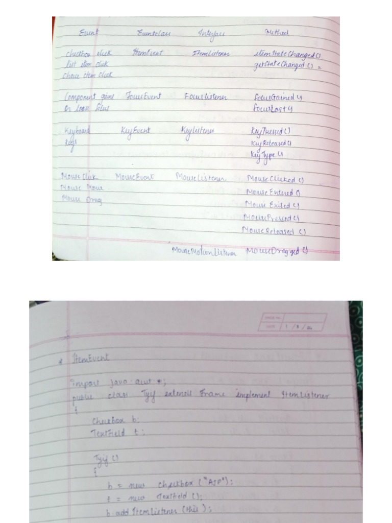 Java Notes | PDF