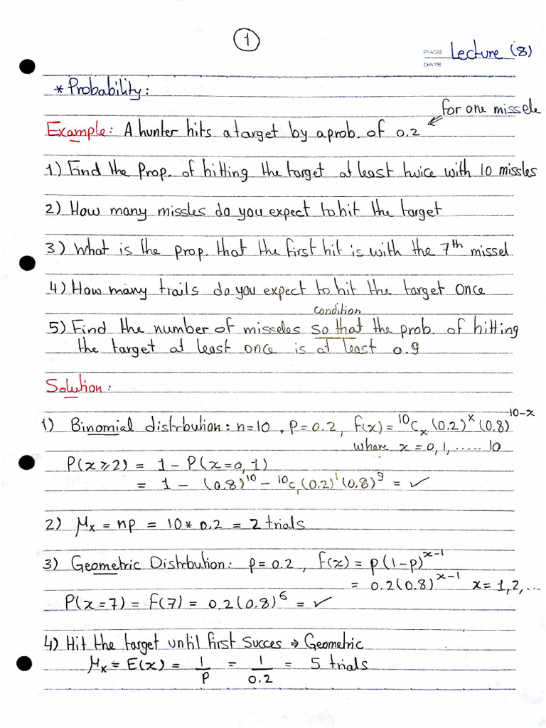 Lecture (8) Normal Distrbution | PDF