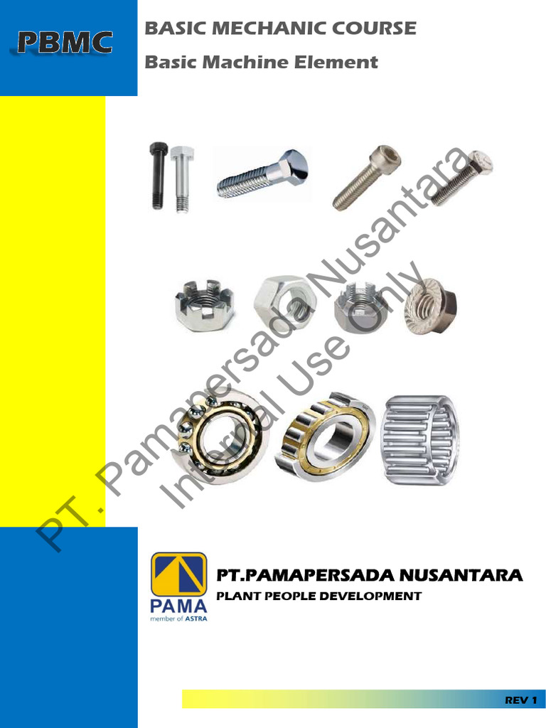 PBMC - Basic Machine Element | PDF