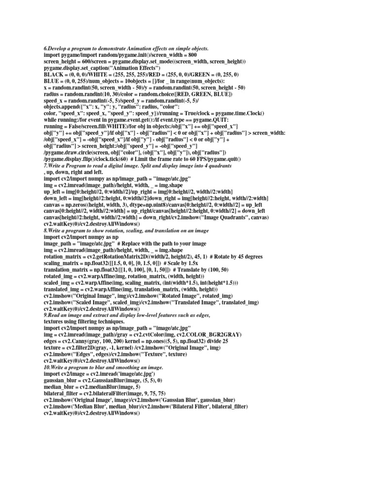 2nd | PDF | Computer Graphics | Computer Vision