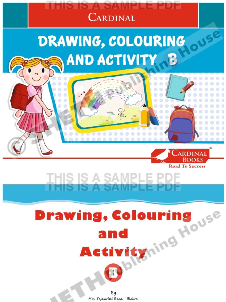 Drawing and Colouring Book b | PDF