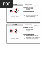Pictogramas de Diesel y Gasolina | PDF | Descarga electrostática ...