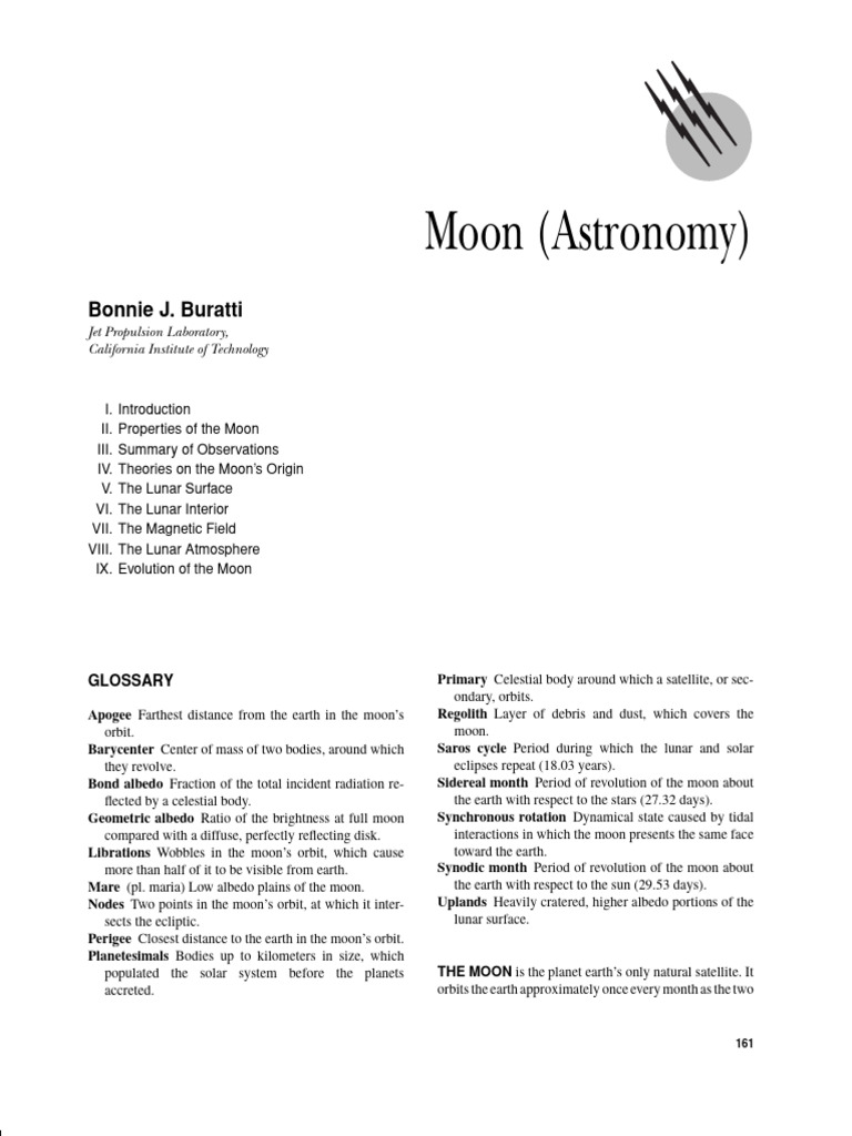 Moon Properties and Observations Guide | PDF | Moon | Tide