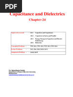Electric Potential and Capacitance All Derivations | PDF | Capacitor | Capacitance