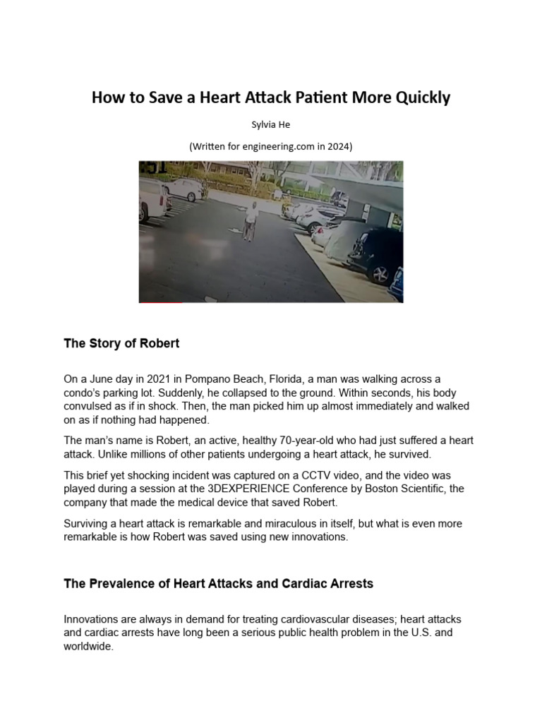 How To Save A Patient From A Heart Attack More Quickly - Boston ...
