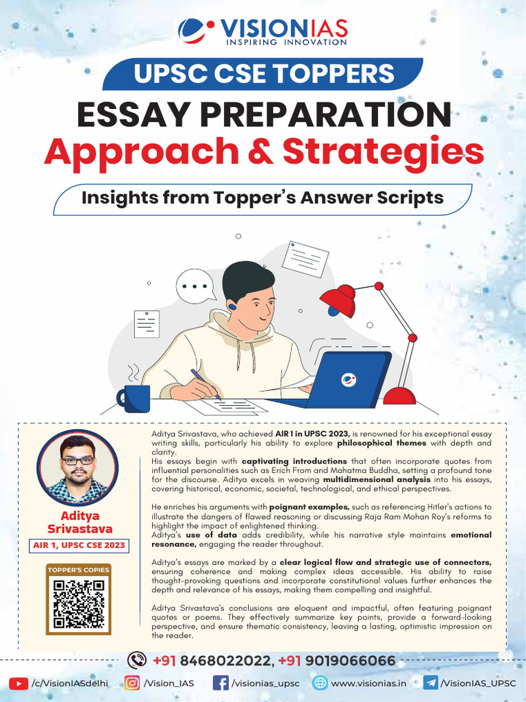 VisionIAS Research and Analysis December 2024 Essay Preparation ...
