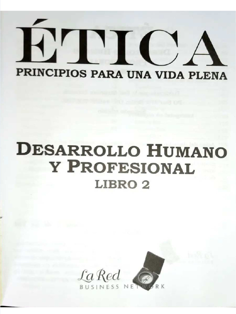 PDF Etica Desarrollo Humano y Profesional Libro 2 Compress | PDF