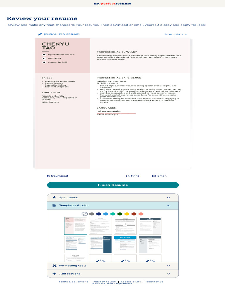 Smart Apply - My Perfect Resume | PDF | Customer Relationship ...
