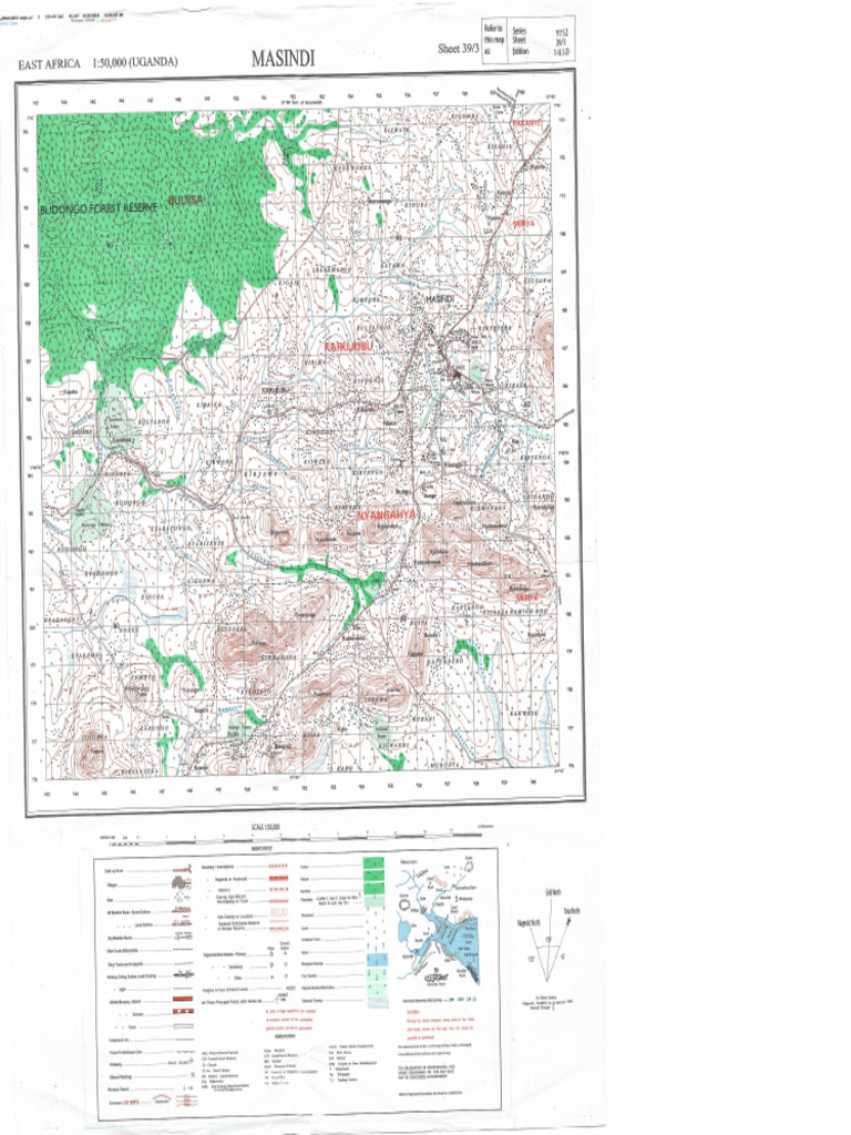 Masindi Map Extract | PDF