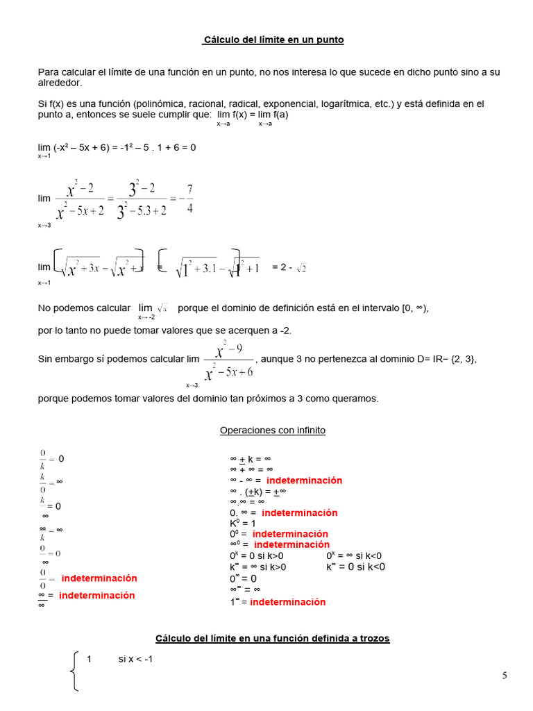 Ahora Hallemos El Límite de Esta Función Cuando X Tiende A 2 | PDF ...