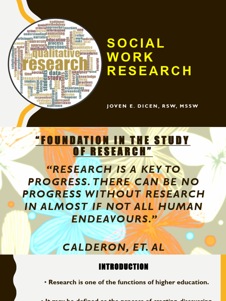 Understanding Social Work Research Basics | PDF | Methodology | Experiment