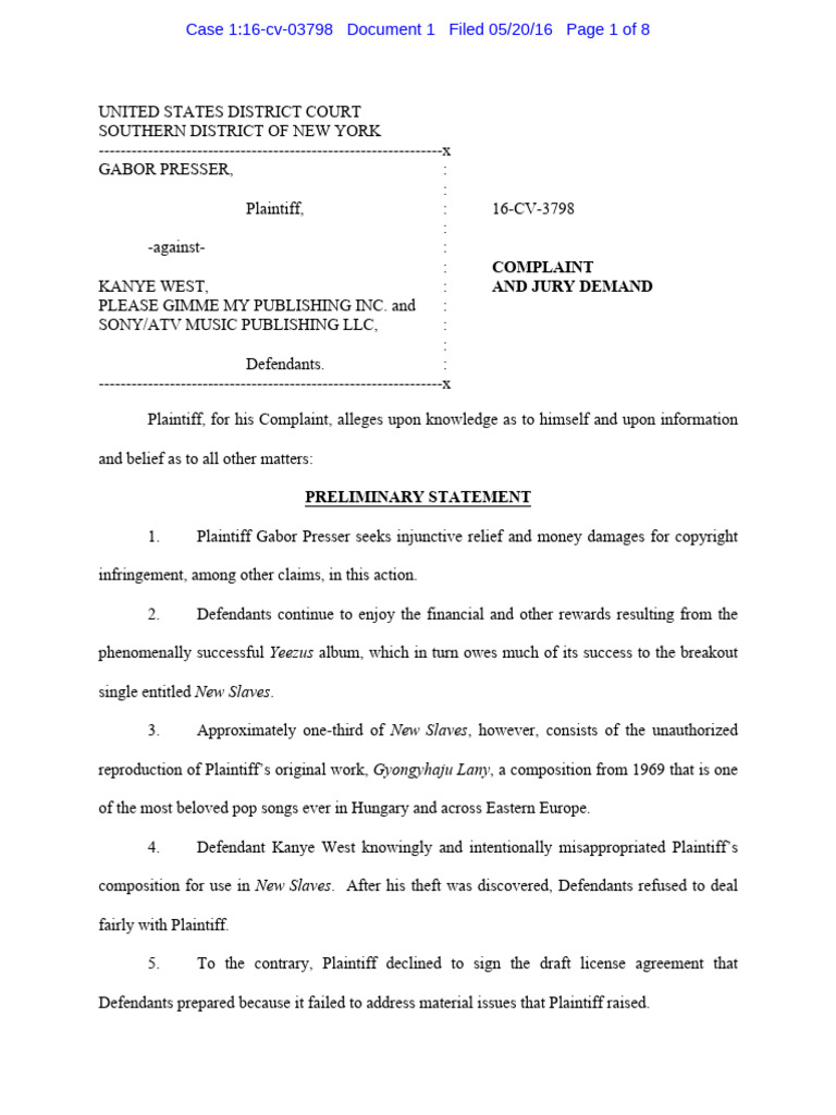 Presser v. West | PDF | Legal Remedy | Injunction