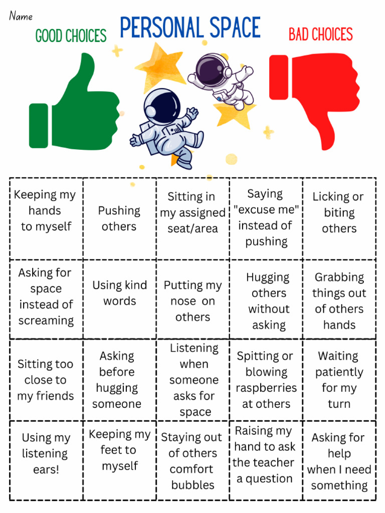 PersonalSpaceActivity 1 | PDF