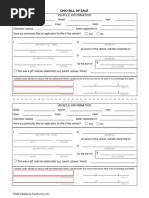 Dor - MV Form Mvu 29 | PDF | Use Tax | Affidavit