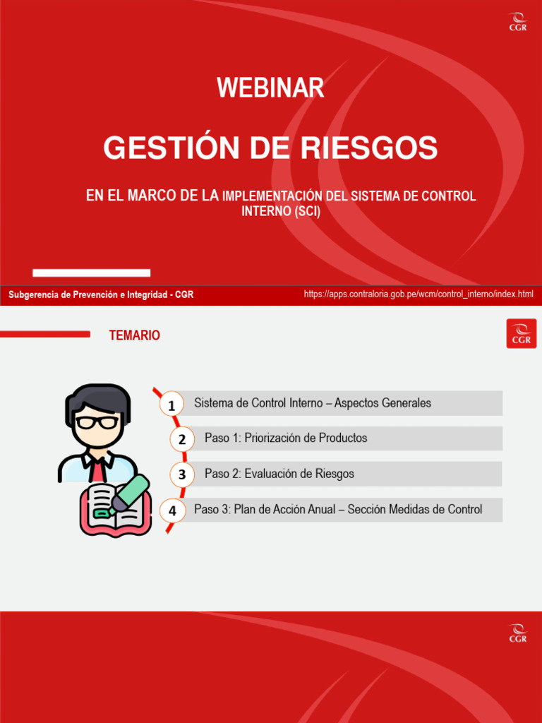 Material - Capacitación Gestión de Riesgos - 032024 | PDF | Presupuesto ...