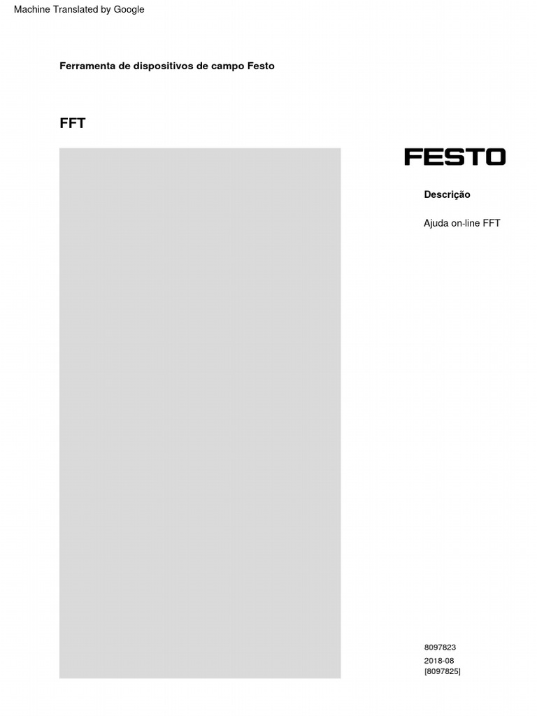 Software Festo Field Device Tool Apostila Portugues PDF | PDF ...