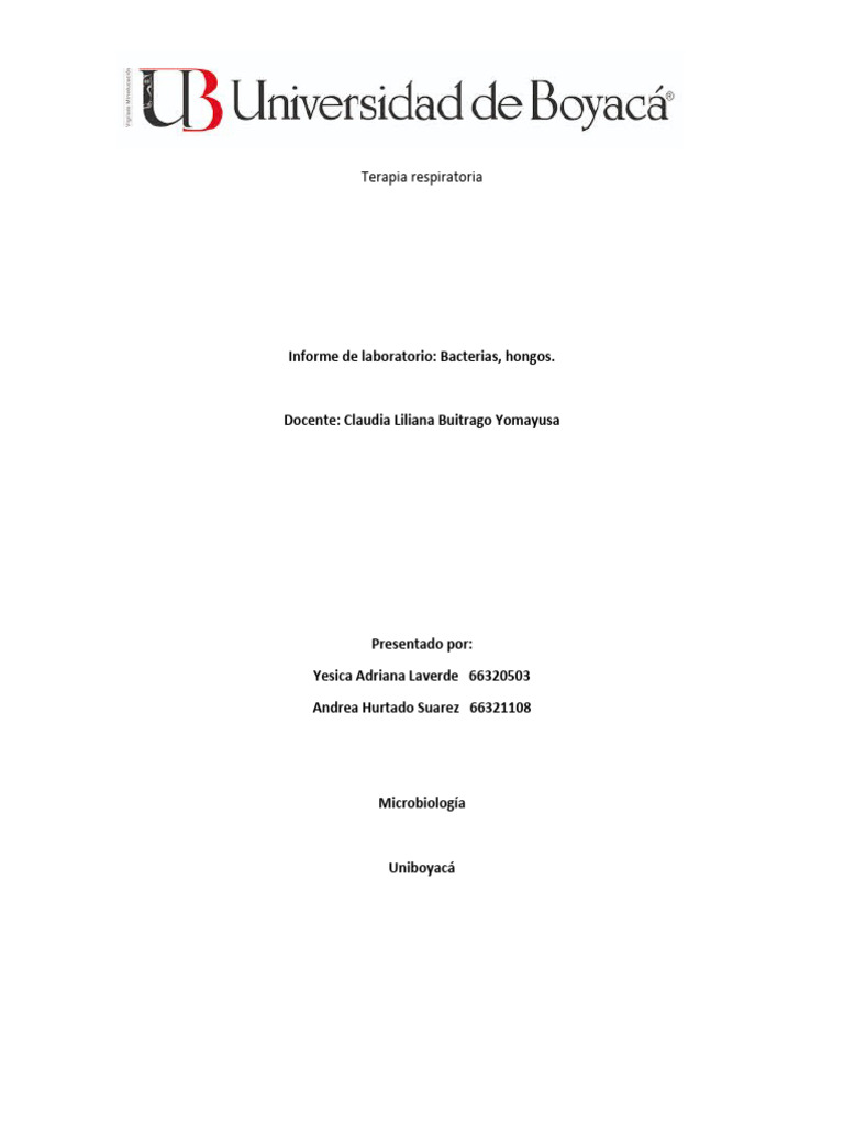 informe micro | PDF | Las bacterias | Tinción