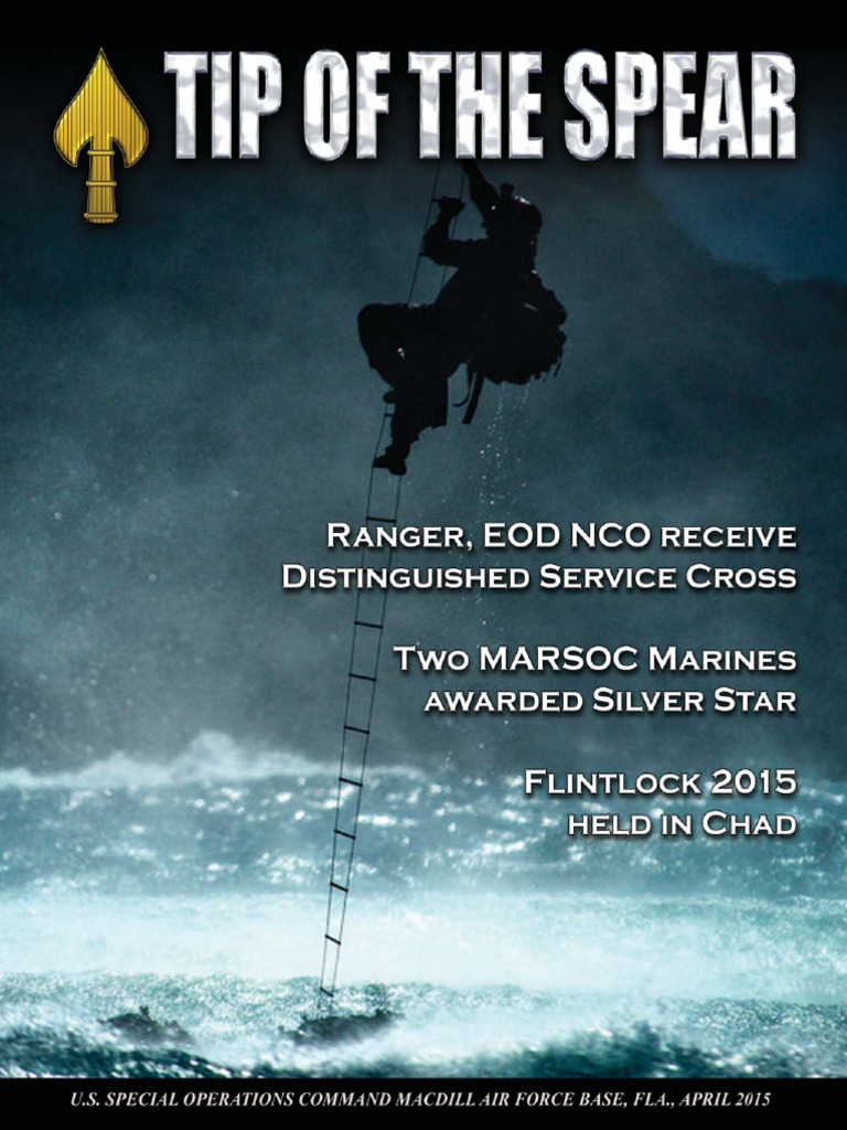 April 2015 Tip of The Spear | PDF | Sergeant | Federal Bureau Of Investigation