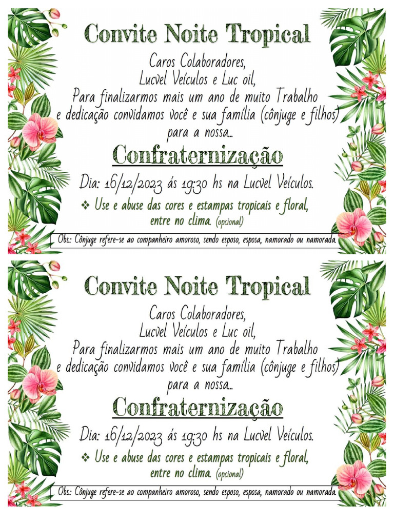 convite imprimir | PDF