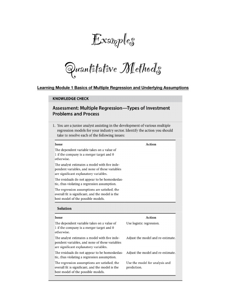 QM Examples | PDF | Business | Computers
