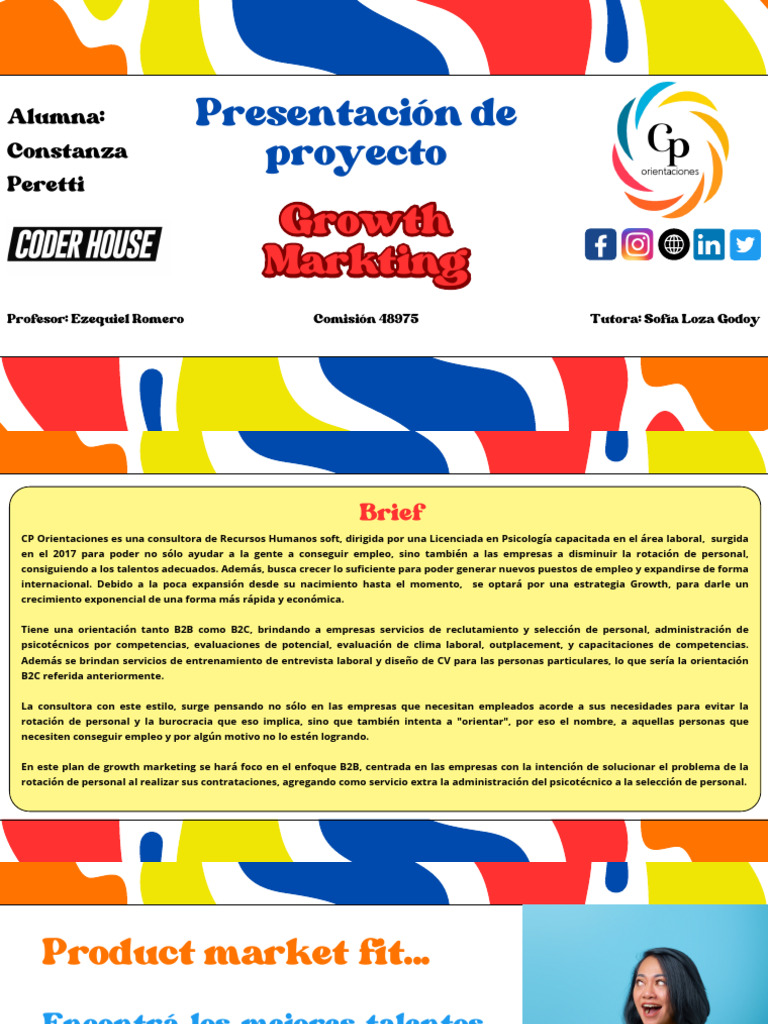 Tercera Preentrega Growth Markting | PDF | Facebook | Gestión de recursos humanos