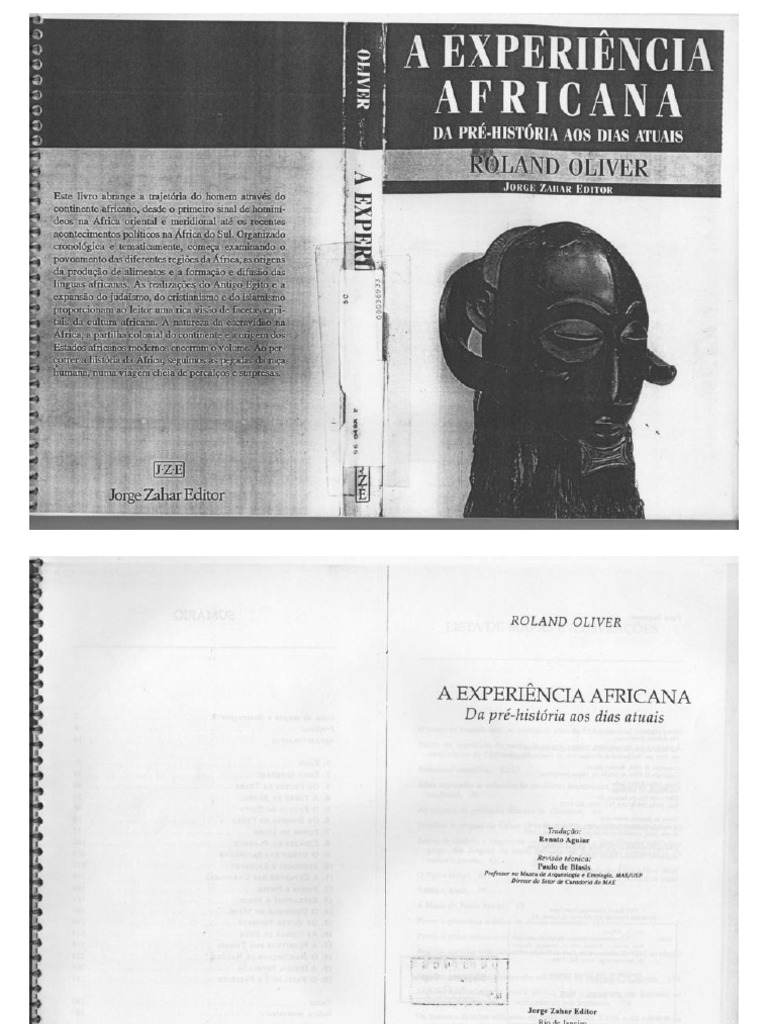 A Experiência Africana - Roland Oliver | PDF