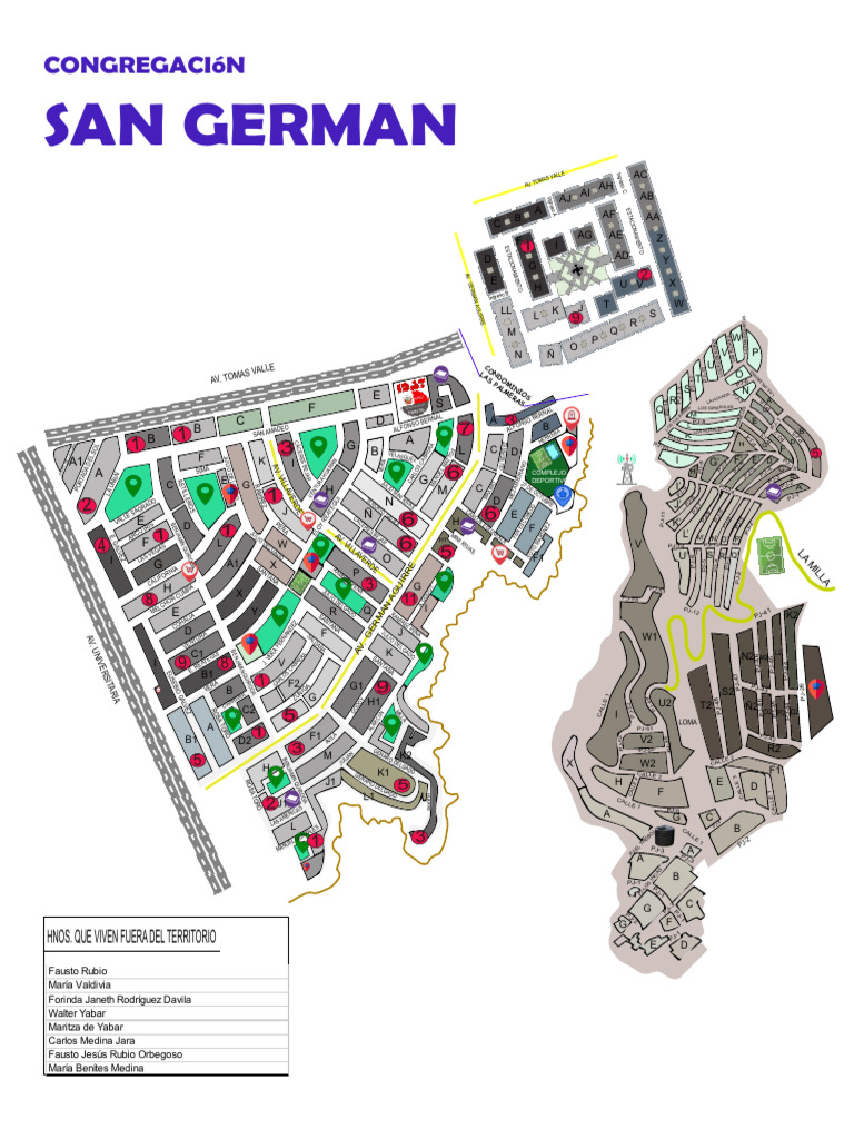 MAPA SAN GERMAN CS. | PDF
