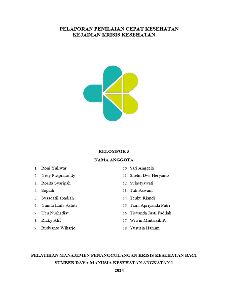 01.rosita Syaripah - Kel 5 Form RHA FIX | PDF