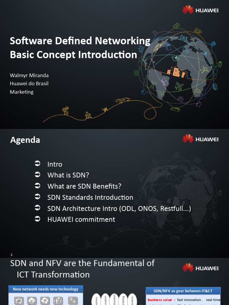 SDN Basic Conception Introduction | PDF | Computer Network | Network Architecture