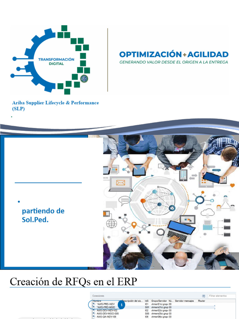 GSID Instructivo Creacion RFQ | PDF | Informática