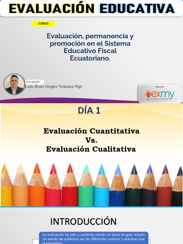 Evaluacion Cuantitativa y Cualitativa | PDF | Evaluación | Observación