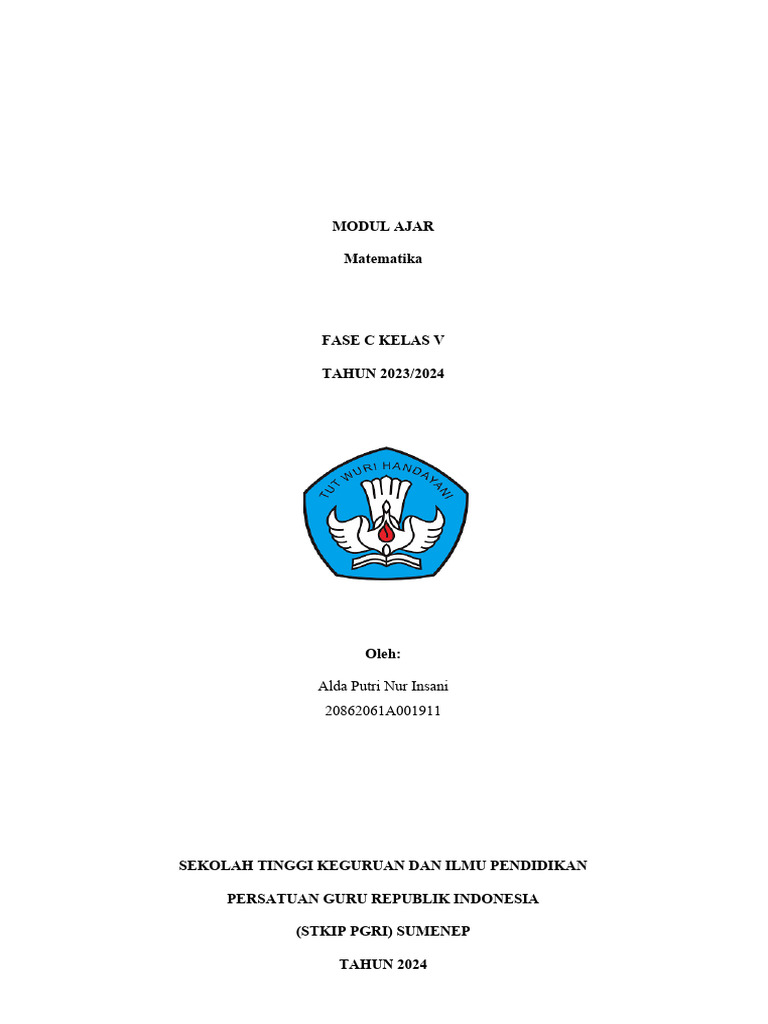 Modul Matematika Pak Iwan Fix | PDF