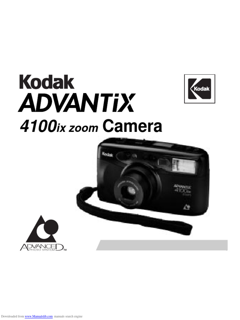 Advantix 4100ix | PDF | Camera | Flash (Photography)