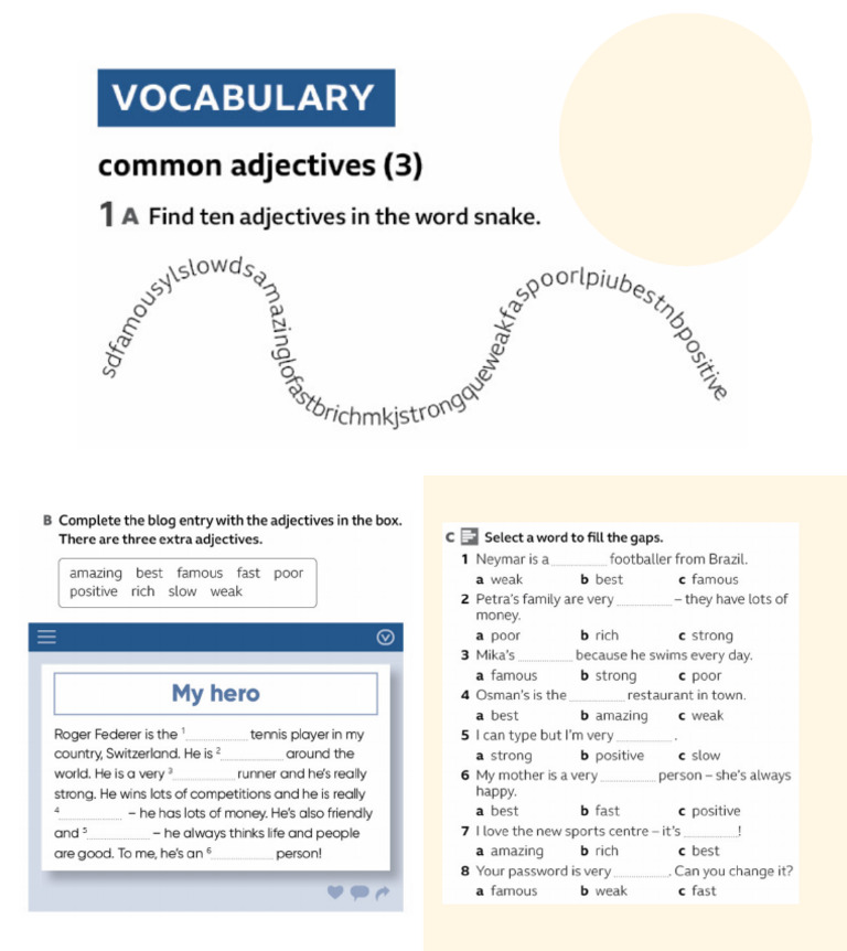 A1 7 Adjectives | PDF