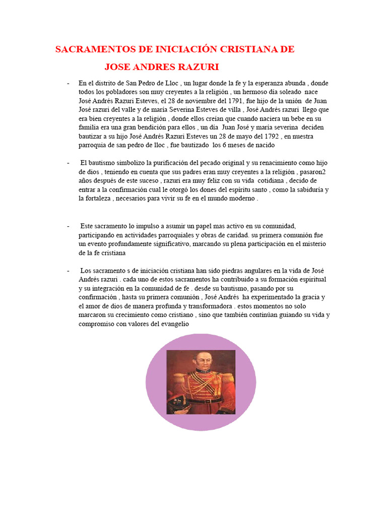 Sacramentos de Iniciación Cristiana de | PDF | Ciencias sociales ...