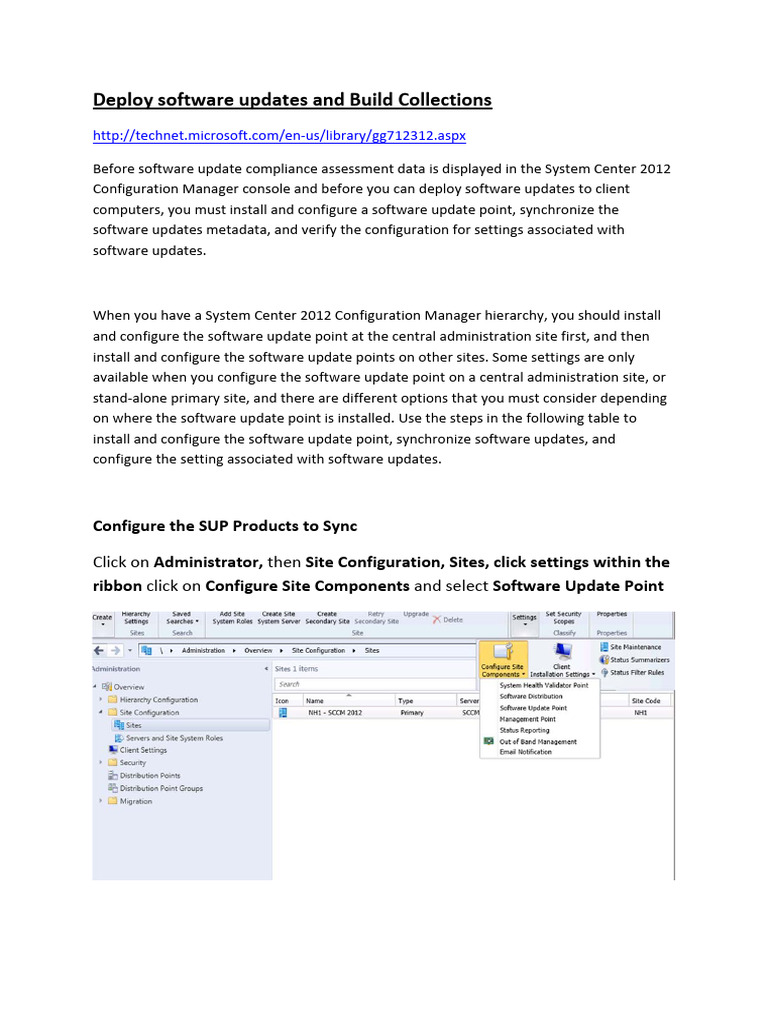 6 System Center 2012 Configuration Manager Deploy Software Updates and ...