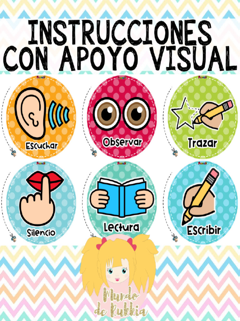 Instrucciones Con Apoyo Visual Recopilado Por Mundo de Rukkia | PDF