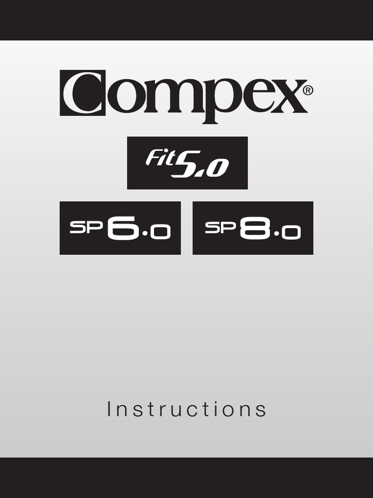 Rev A Compex Instruction For Use EN | PDF | Electromagnetic ...