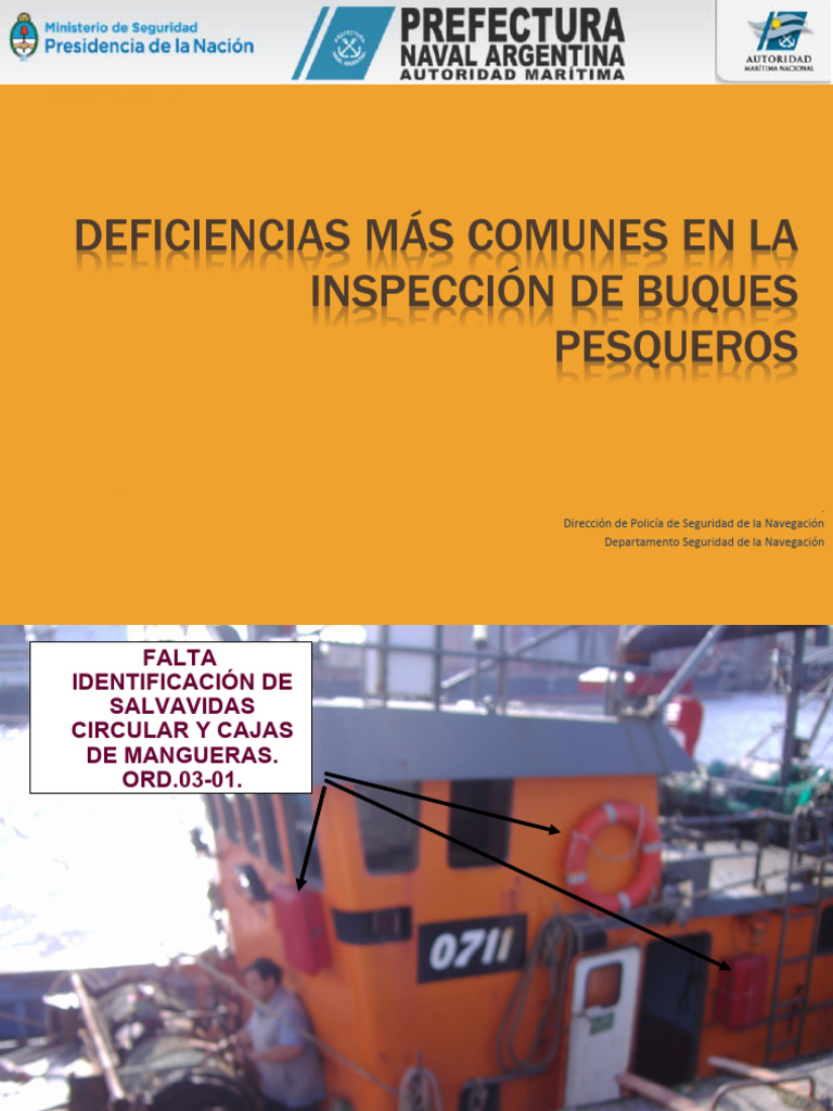 Informe de Seguridad Náutica y Mantenimiento | PDF | Transporte de agua | Envío