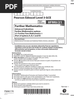 IAL Edexcel Maths Formula Booklet | PDF