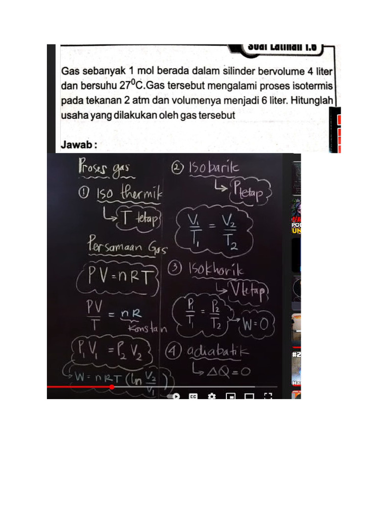 Soal Termodinamika | PDF