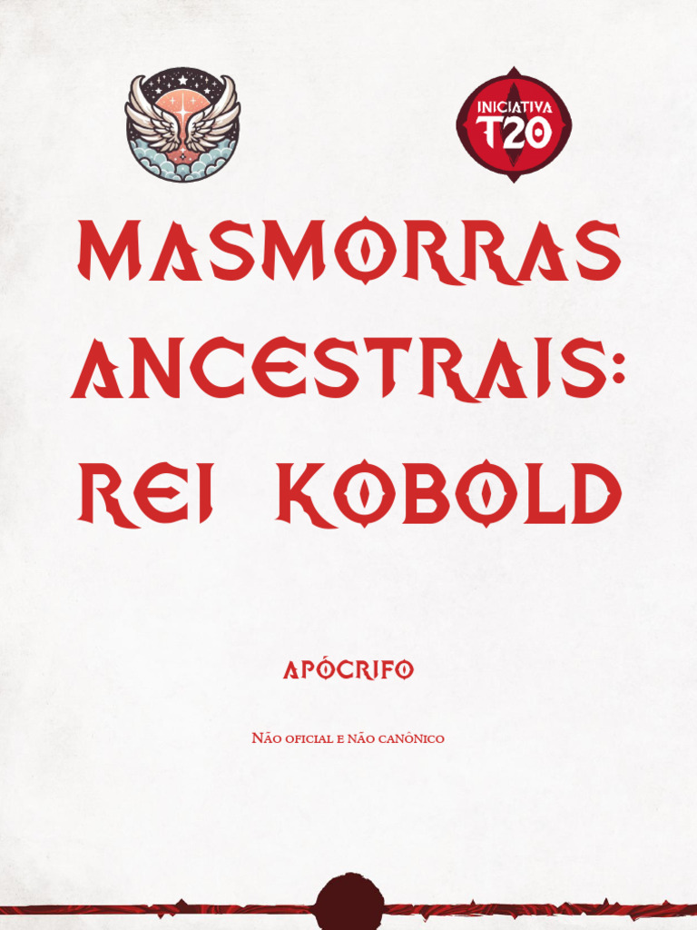 Masmorras Ancestrais (Rei-Kobold) | PDF | Teoria do Caos | Jogos de RPG