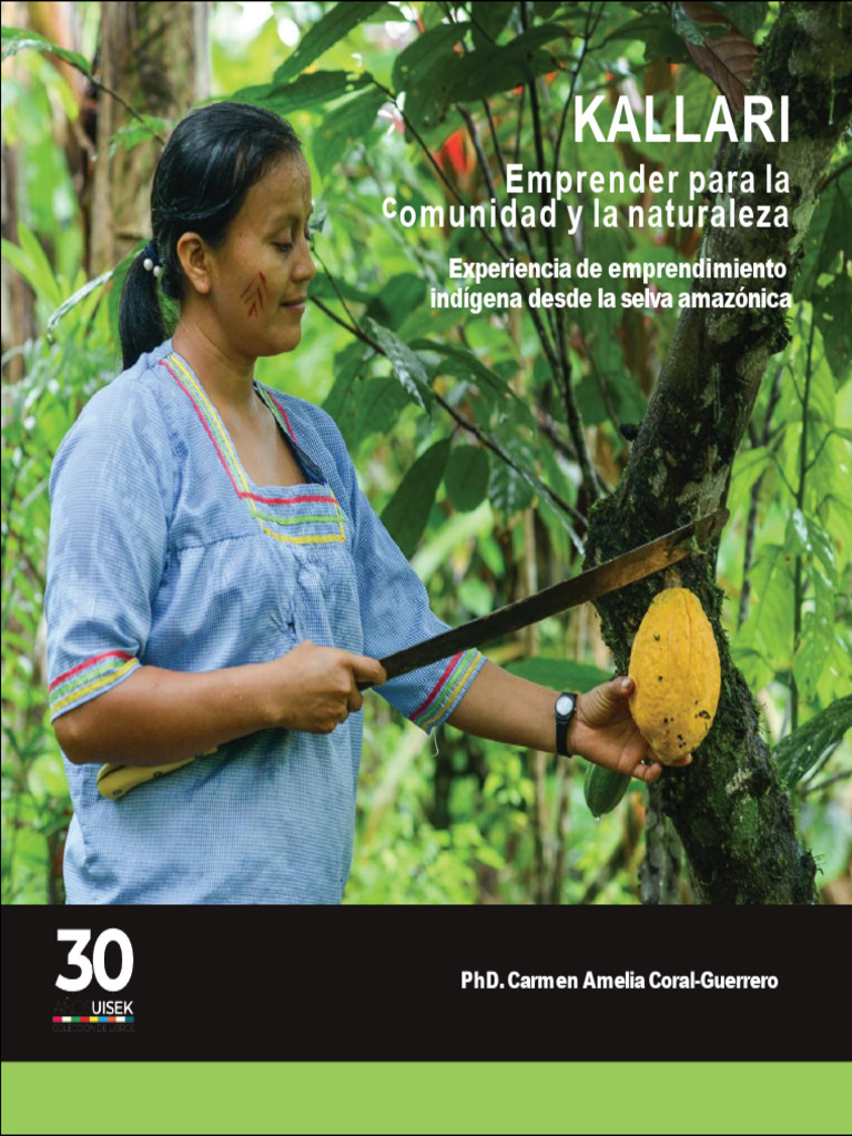 LIBRO KALLARI EMPRENDER PARA LA coMUNIDAD Y LA NATURALEZA | PDF ...