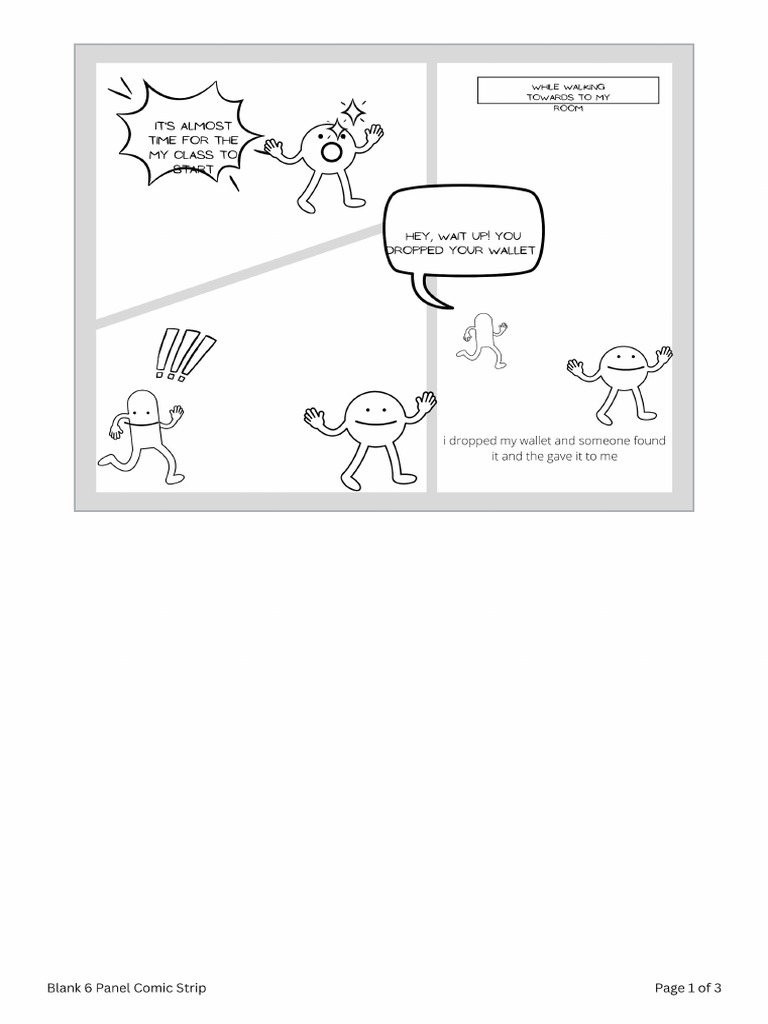 Blank 6 Panel Comic Strip - 20231106 - 155637 - 0000 | PDF