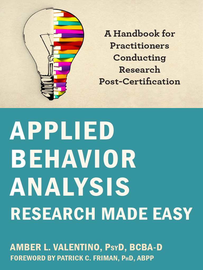 Applied Behavior Analysis Research Made Easy A... (Z-Library) | PDF ...